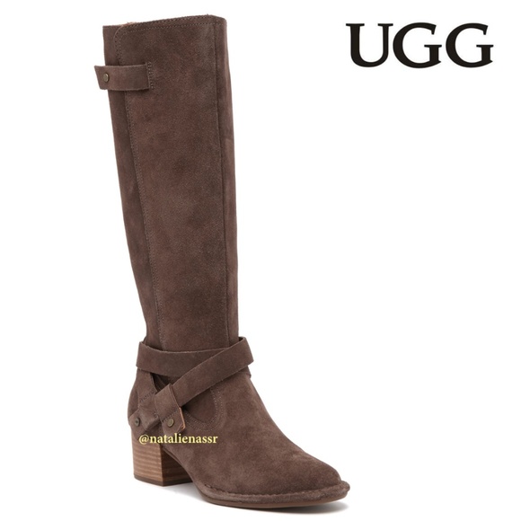 UGG | Shoes | Ugg Womens Suede Leather Knee High Boot | Poshmark
